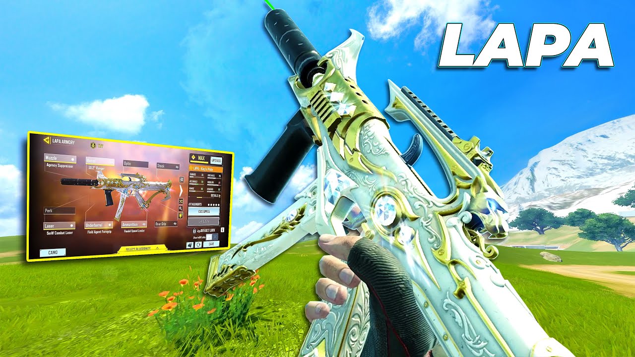 THIS LAPA GUNSMITH is MAC-10 KILLER ? | LAPA BEST LOADOUT in CODM BR # ...
