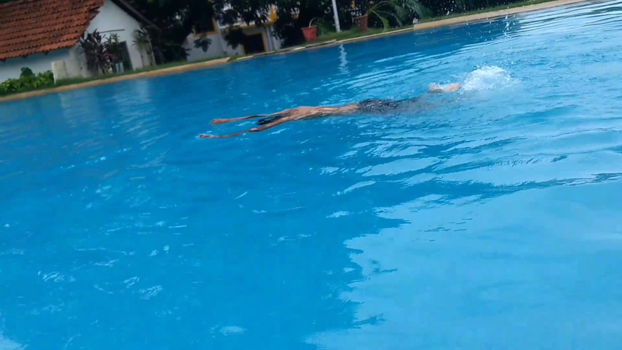 Swimming in Goa :) - YouTube