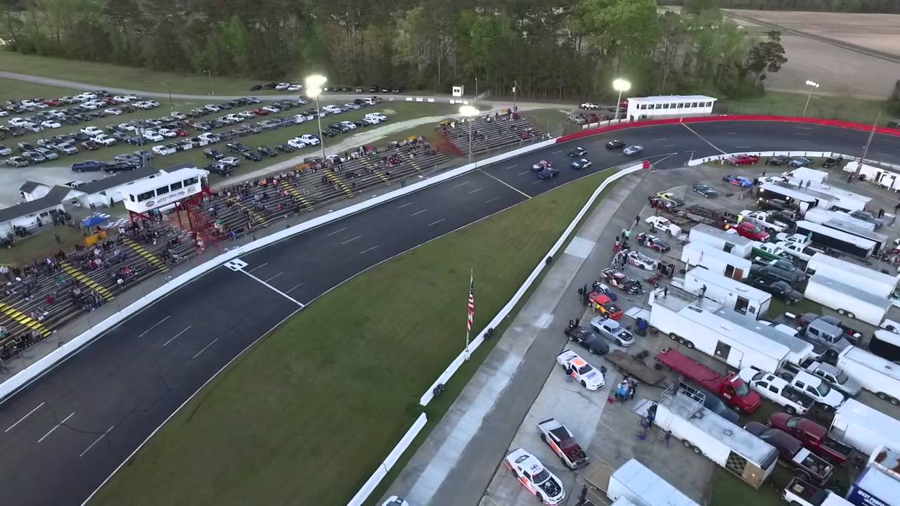 UCAR Race start April 16th 2016 East Carolina Motor Speedway - YouTube
