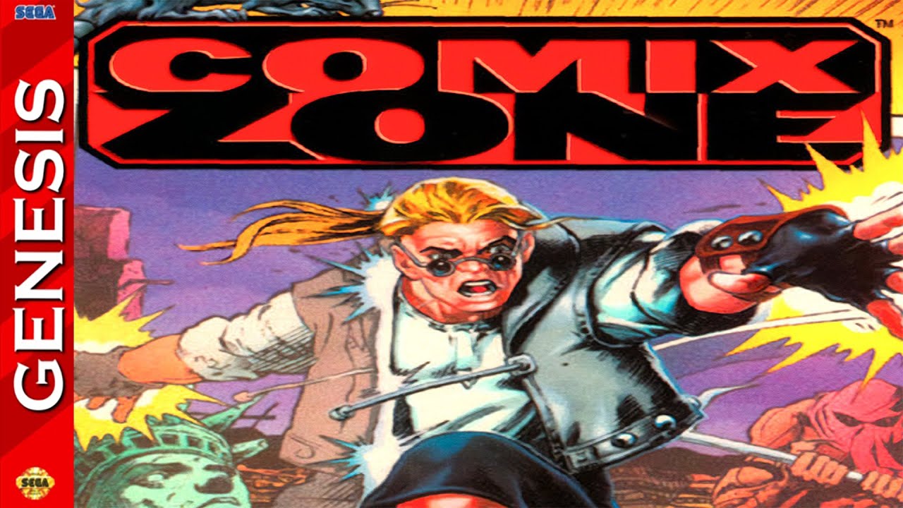 Comix Zone (Genesis/MegaDrive) Retro Game Review - Mighty Retro - YouTube