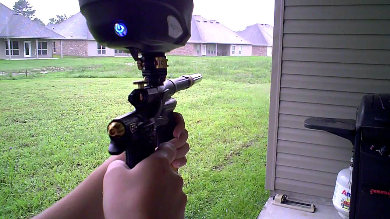 Planet Eclipse EGO 11 CSL Panther shooting - YouTube