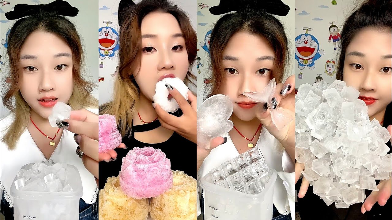 SOLO LZM | HARD ICE / ICE CUBE / SHAVED ICE / WHITE ICE. ICE EATING ...