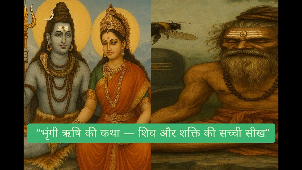 भृंगी ऋषि की अनोखी कथा | शिव और शक्ति के बीच की दिव्य परीक्षा | Bhringi ...