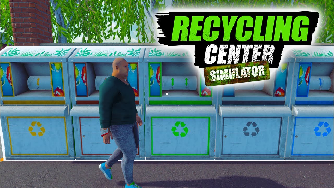 I'm Raking in FREE Cash in Recycling Center Simulator! [E2] - YouTube