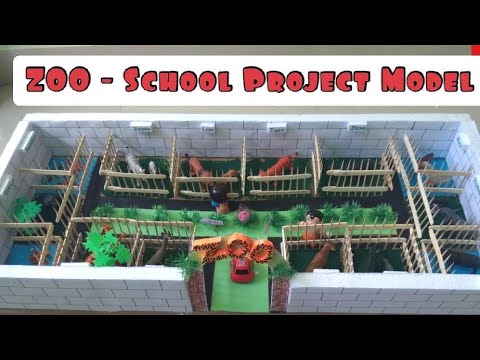 Zoo Model | A simple zoo model for kids project | Nursery Expo | kids ...