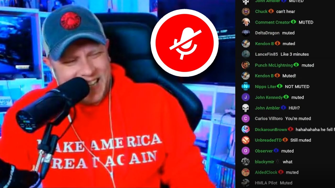 Jeremy TROLLED by chat (MUTED) - YouTube