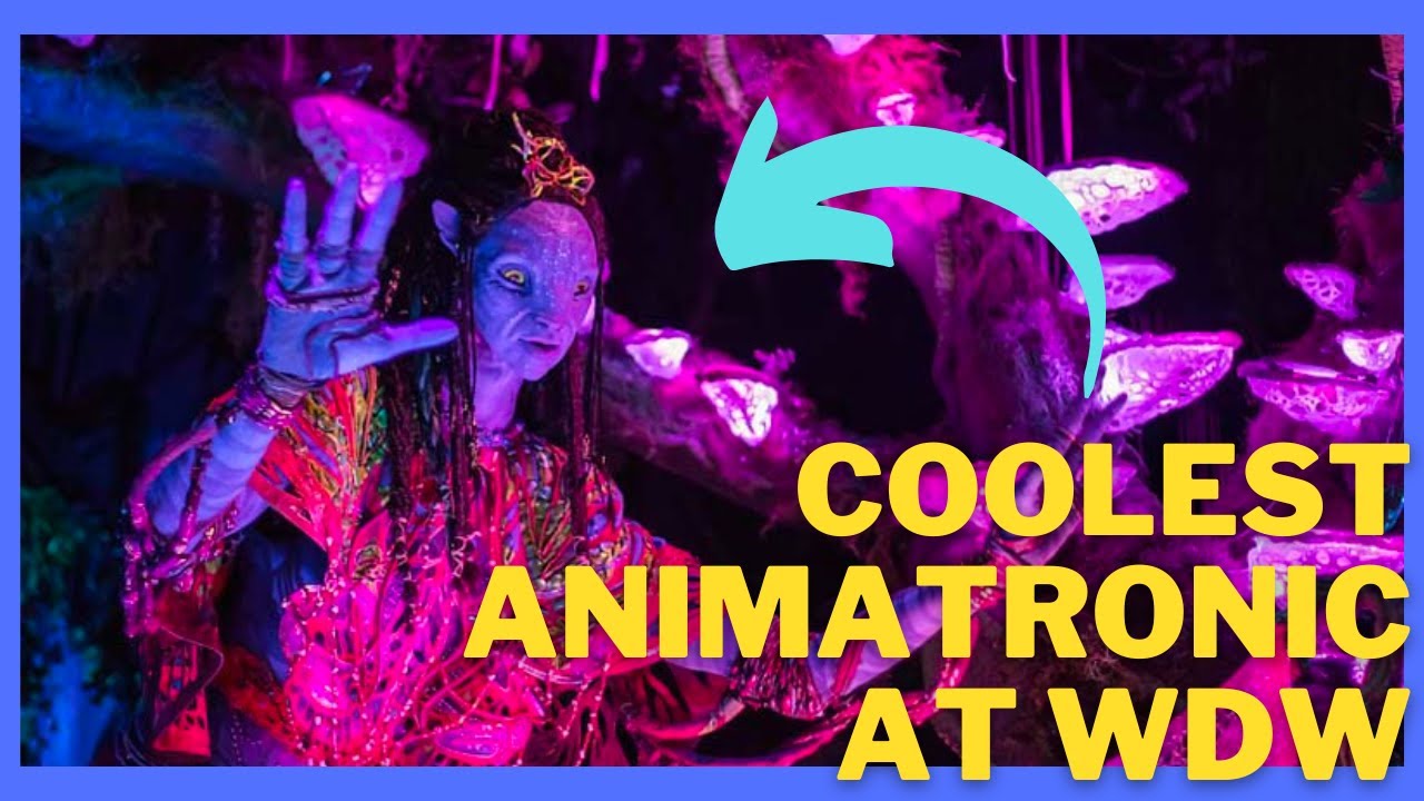 Shaman Animatronic at Na'vi River Journey Animal Kingdom - YouTube