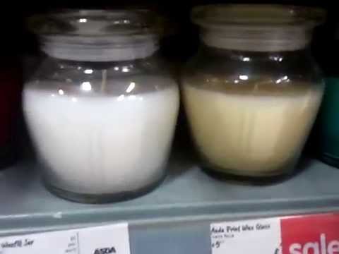 ASDA Store Scented Candles Quality - YouTube