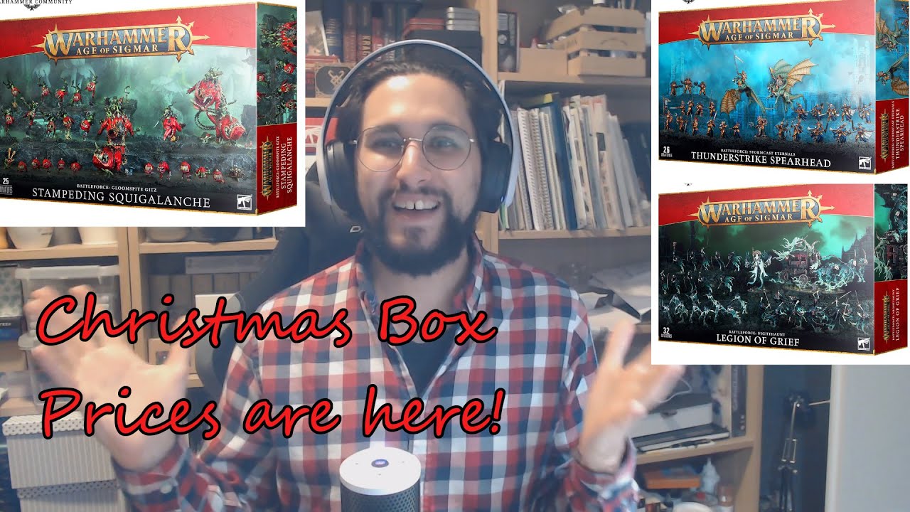 Warhammer 40K and Age of Sigmar Christmas Box 2022 Prices confirmed ...