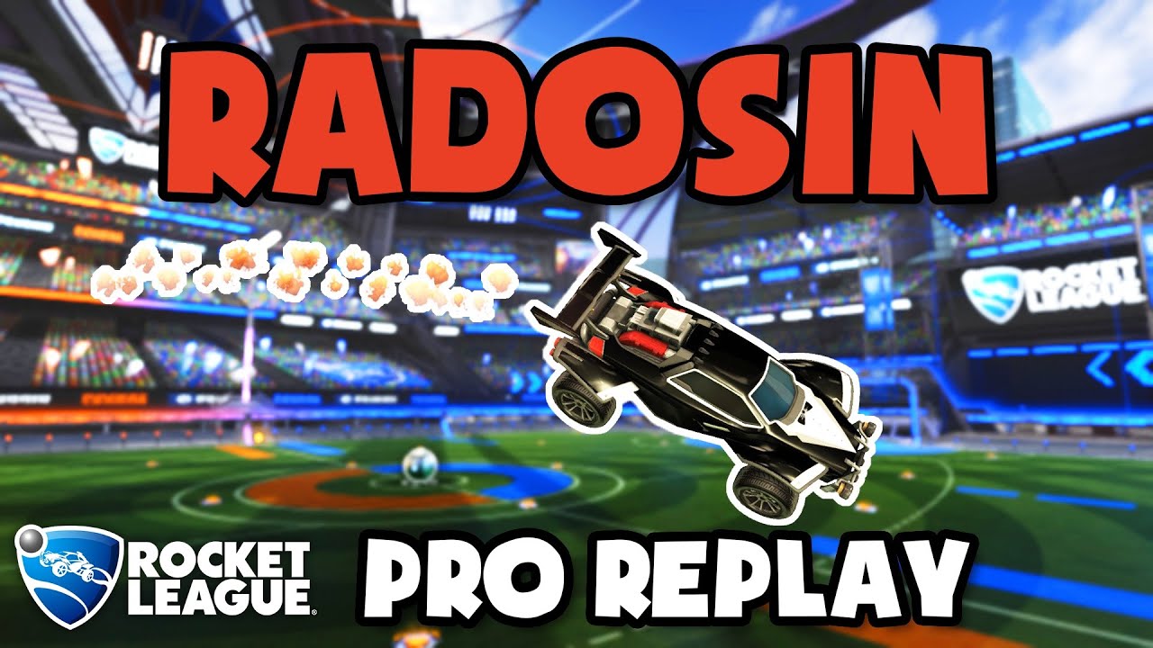 Radosin Pro Ranked 2v2 POV #17 - Rocket League Replays - YouTube