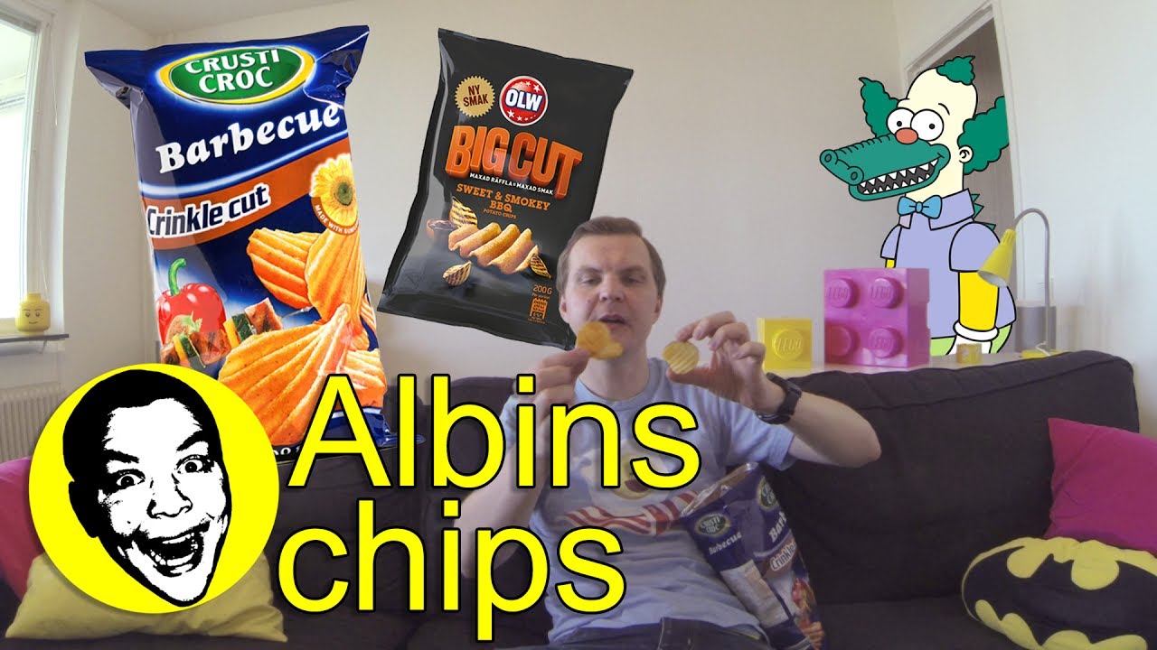 Albins Chips - 02 - Crusti Croc Barbecue (LIDL) - YouTube