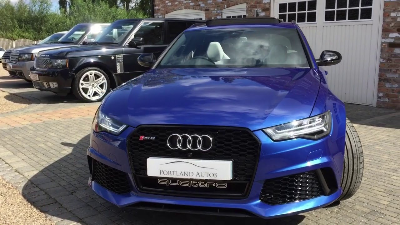 AUDI A6 RS6 AVANT TFSI V8 QUATTRO FOR SALE IN SEPANG BLUE - YouTube