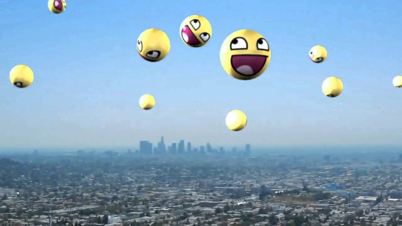 Flying Smiley - YouTube