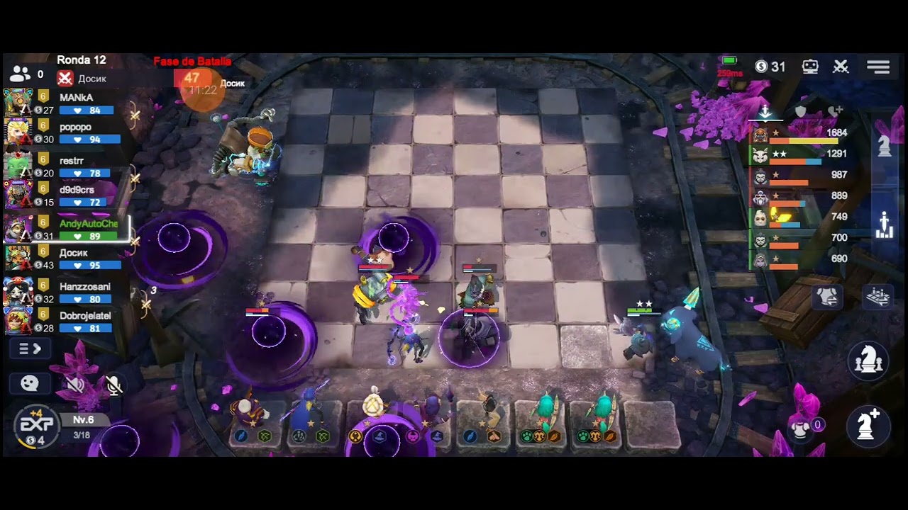 AUTO CHESS MOBILE / 4 PANDAS + 4 MARCIALISTAS + 6 CHAMANES 🥇🇦🇷🐼 - YouTube