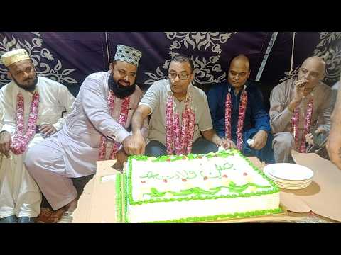 Cake-cutting ceremony held at Rex City Ambala Ice Cream, Satiana Road.