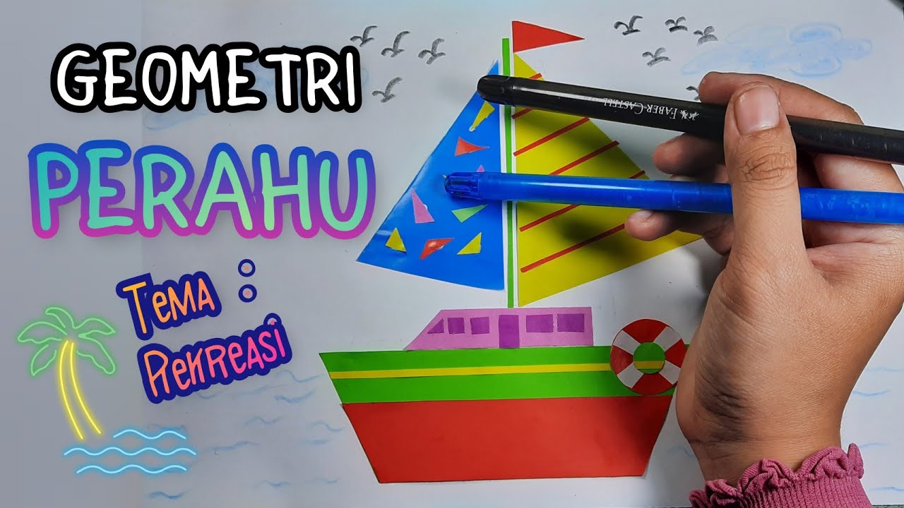 Perahu Layar Bentuk Geometri - YouTube