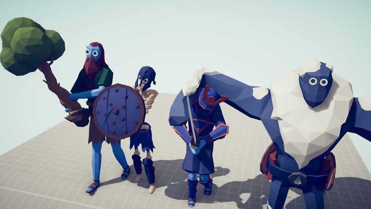 BOSS UNITS TEAM vs GIANTS TEAM - Totally Accurate Battle Simulator TABS ...