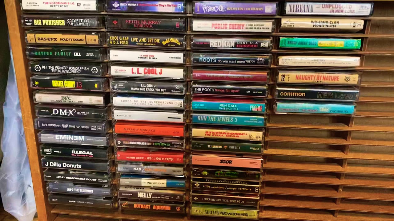 Hip Hop Cassette Collection Part 1 - YouTube