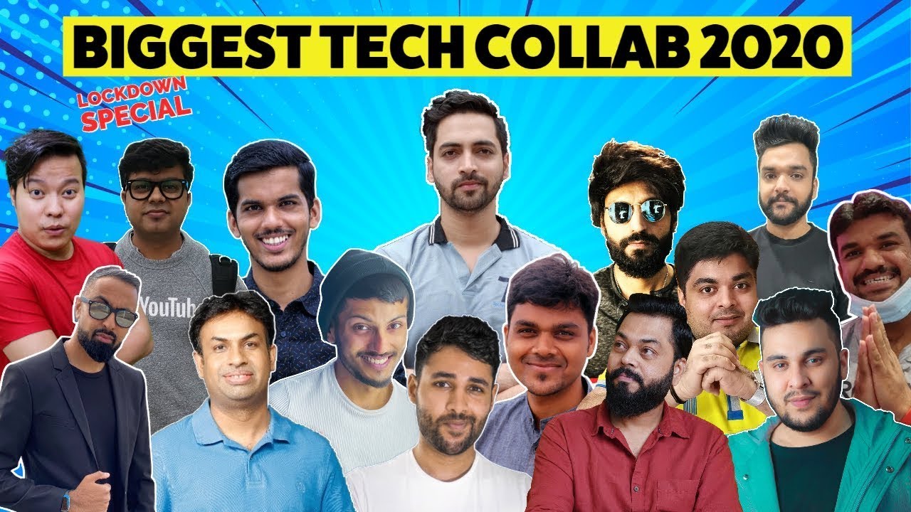 BIGGEST TECH COLLAB INDIA 2020 Which Smartphones Do We Use Best ...
