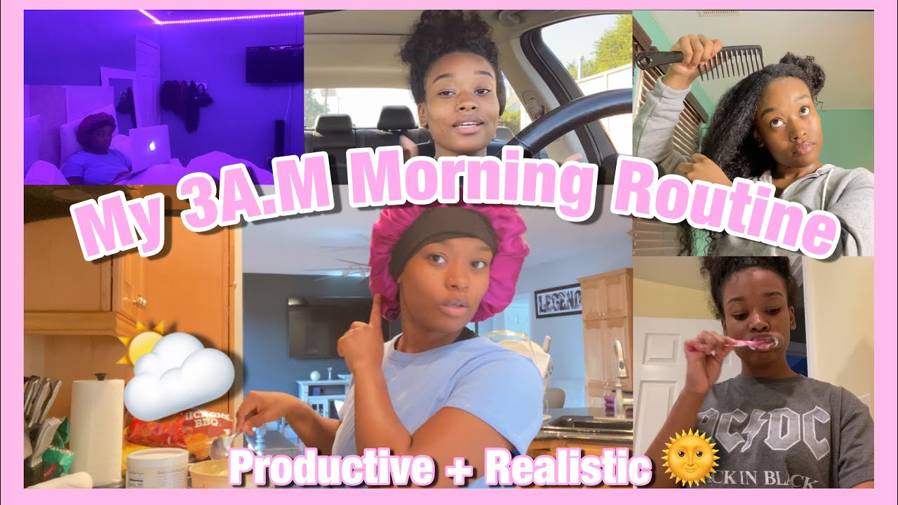 MY 3AM MORNING ROUTINE - YouTube