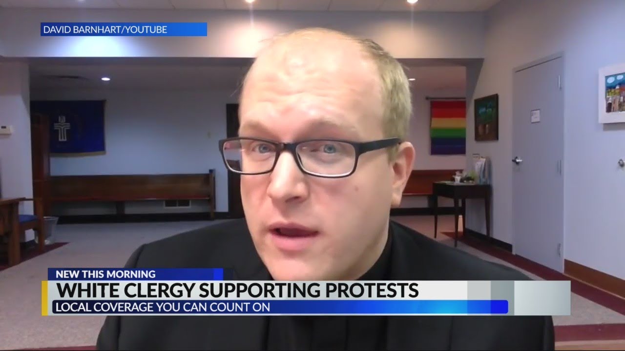 White pastors offer support for protesters - YouTube