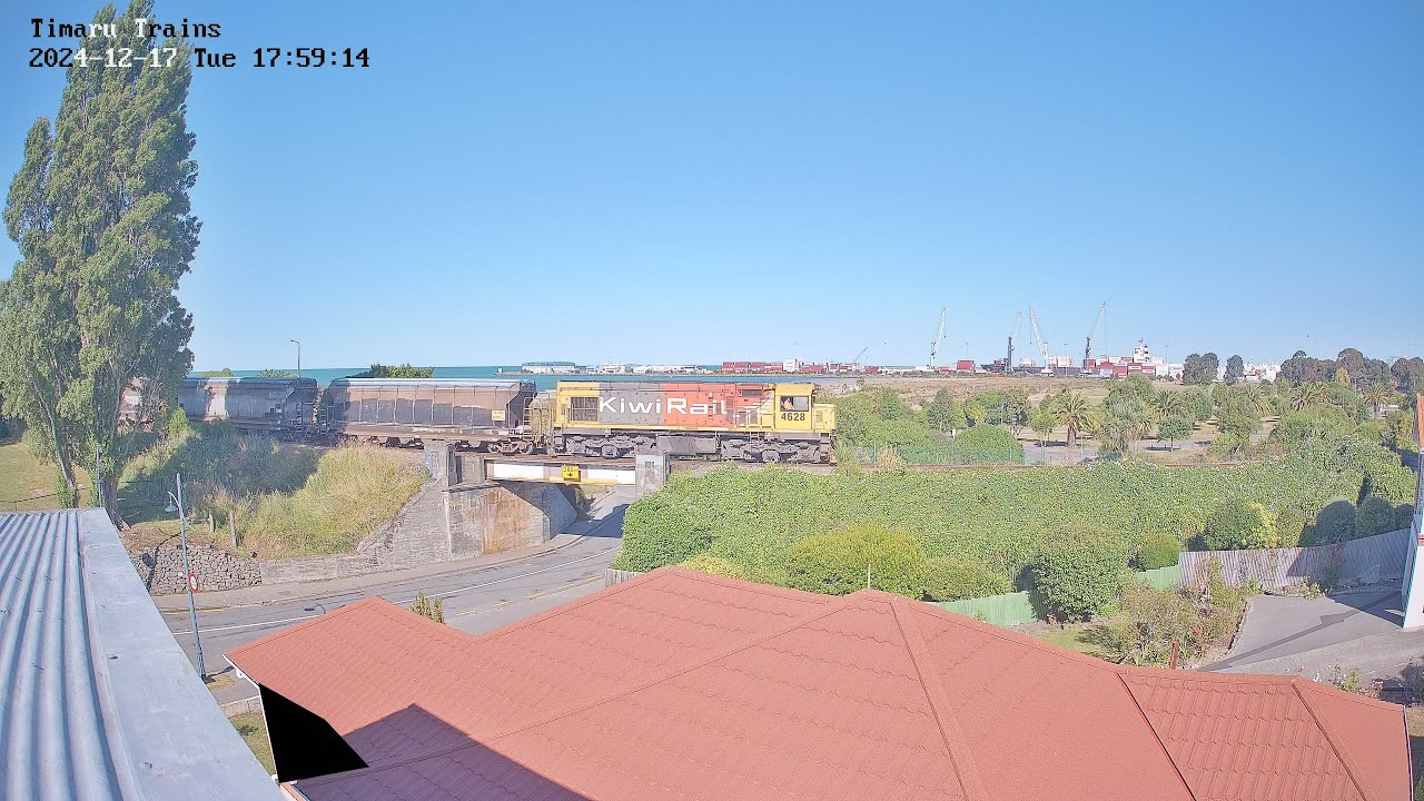Timaru Trains 20241217 - YouTube