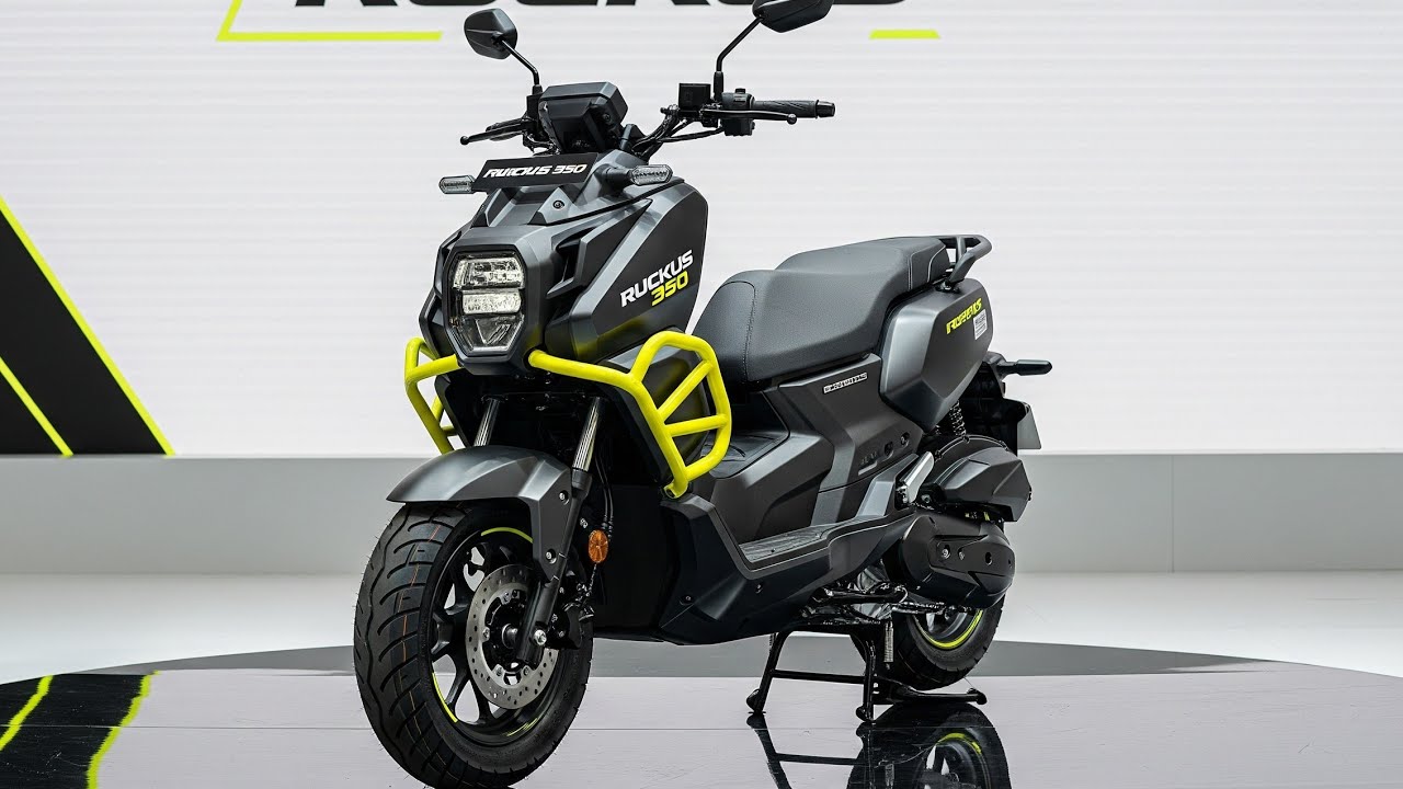 2026 Honda RUCKUS 350 First Look - YouTube