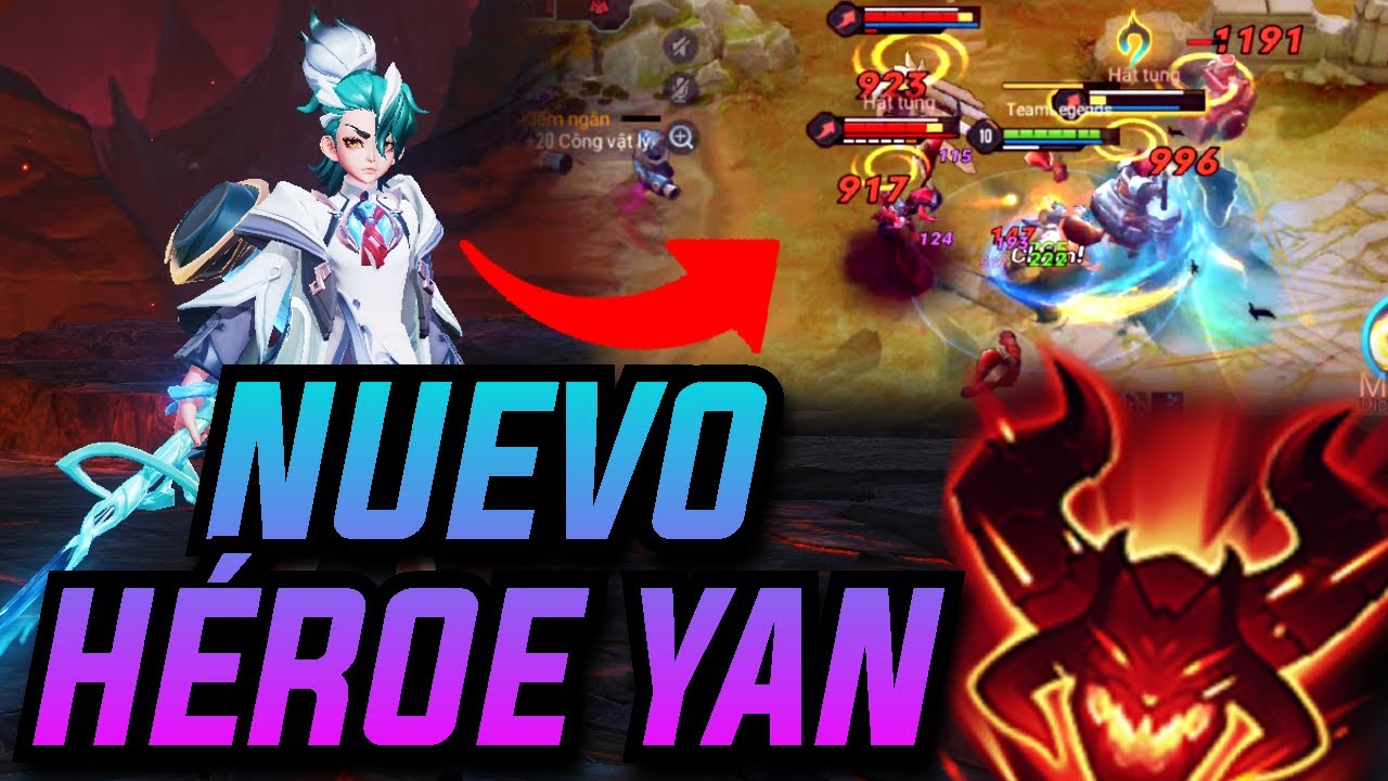 EL NUEVO HÉROE DE AOV ¡YAN UN GUERRERO DEMASIADO ROTO! | ARENA OF VALOR ...