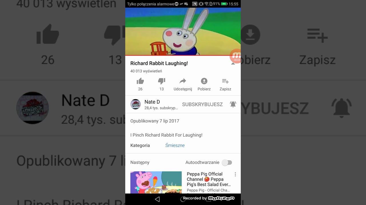 Peppa Pig - Richard Rabbit Laughing - YouTube
