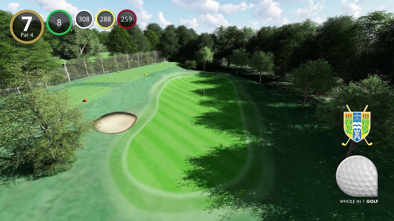 Mitcham Golf Club - Hole 7 - YouTube