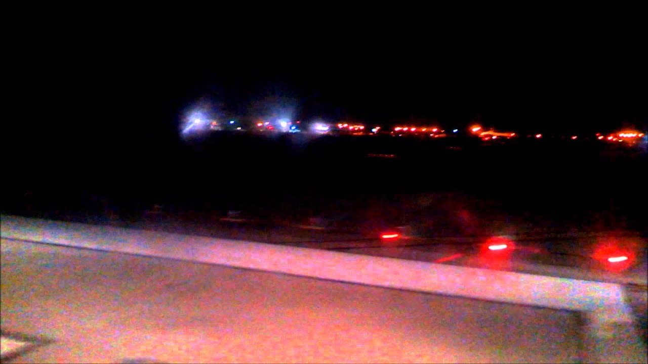 Night Flight From Houston TX to Dallas TX - YouTube