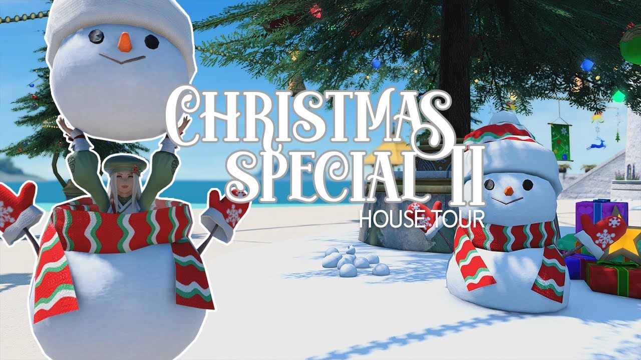 HGXIV Christmas Special II | FFXIV House Tour - YouTube