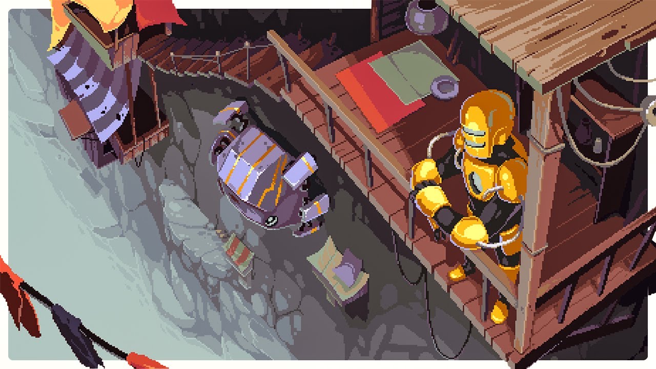 Mining for Rare Ores on an Alien-infested Wall World - YouTube