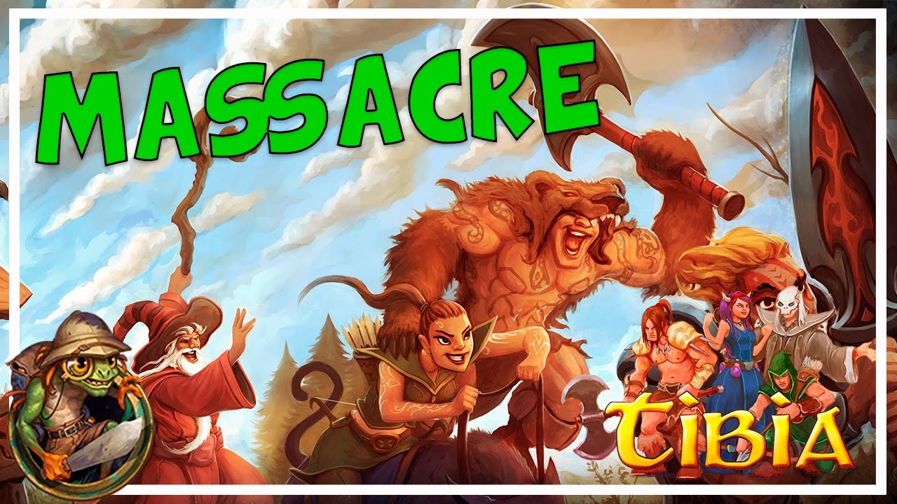 Tibia Actions 29 - Massacre de Rotina - YouTube