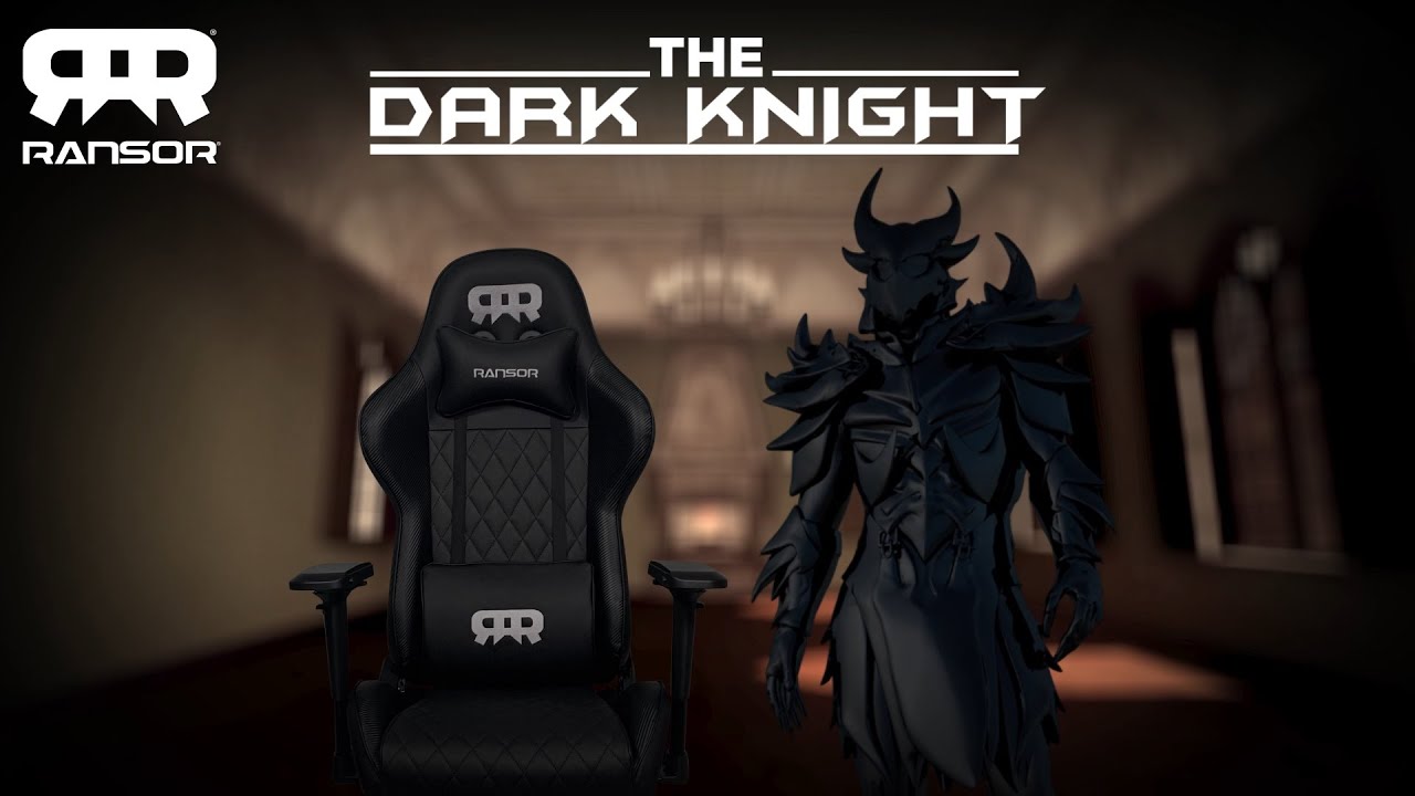 RANSOR Gaming Legend Chair | DARK KNIGHT - Gaming Chair - YouTube