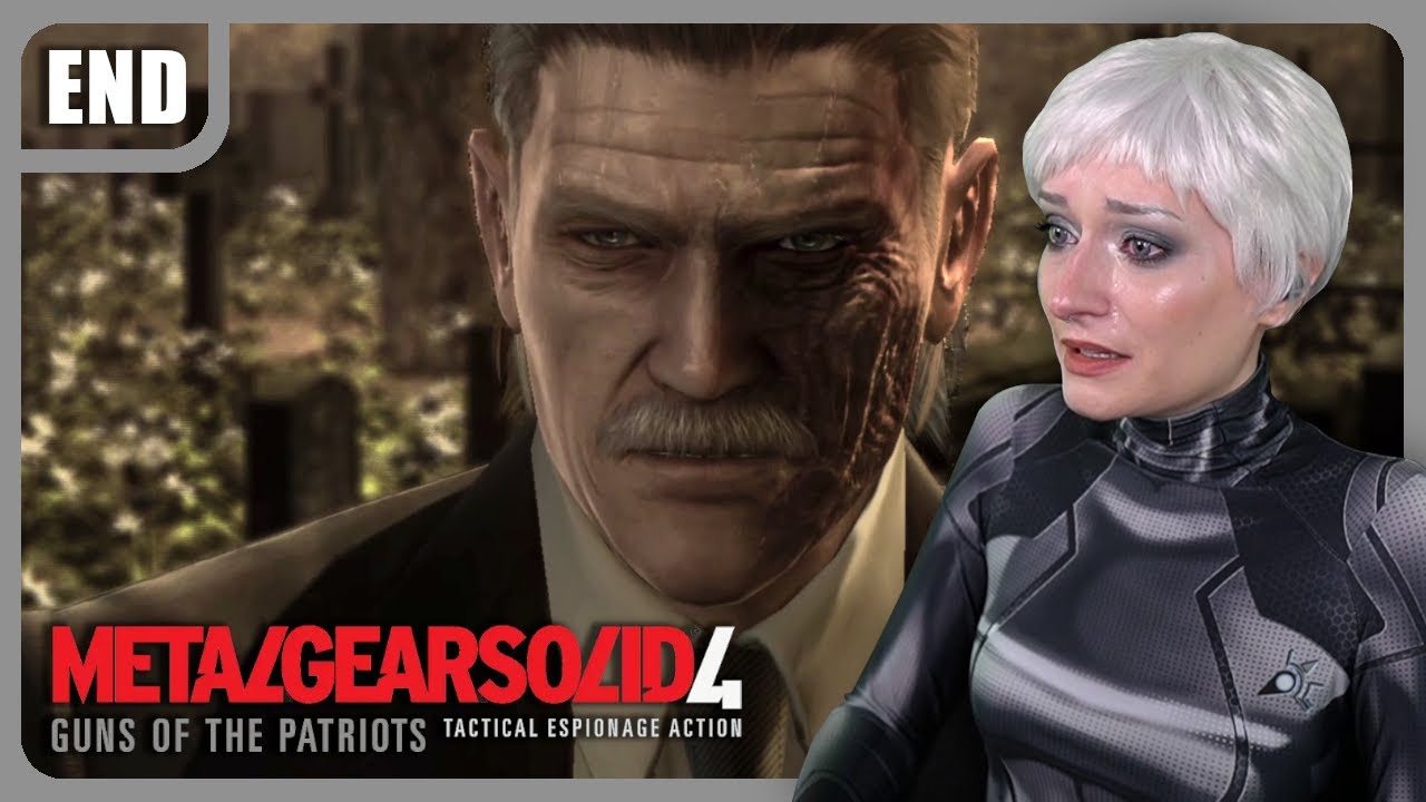 THE ENDING BROKE ME... | Metal Gear Solid 4: Guns of the Patriots ...