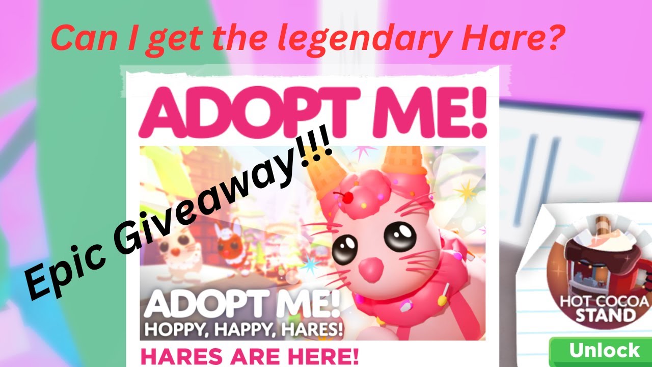 Adopt Me Hare Box Opening and GIVEAWAY!!! - YouTube