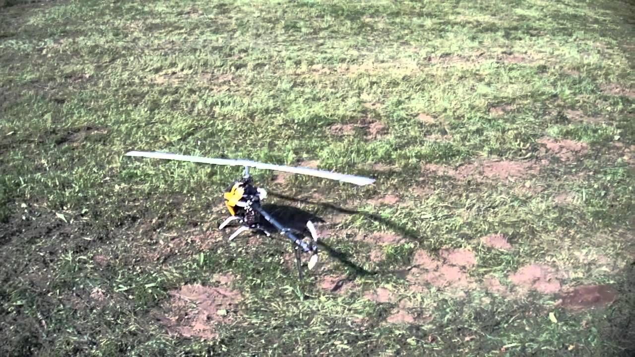 T-Rex 600 Crash - YouTube