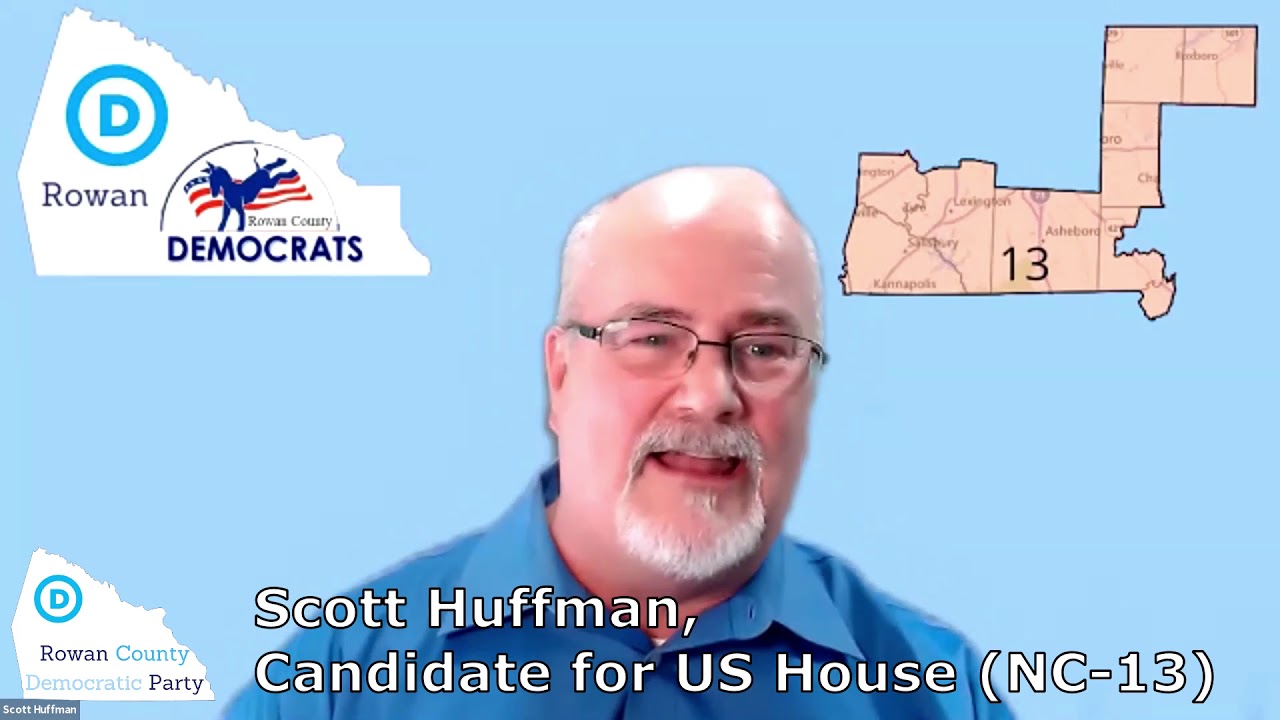 Rowan Democrats June Virtual Breakfast with Scott Huffman for US House ...