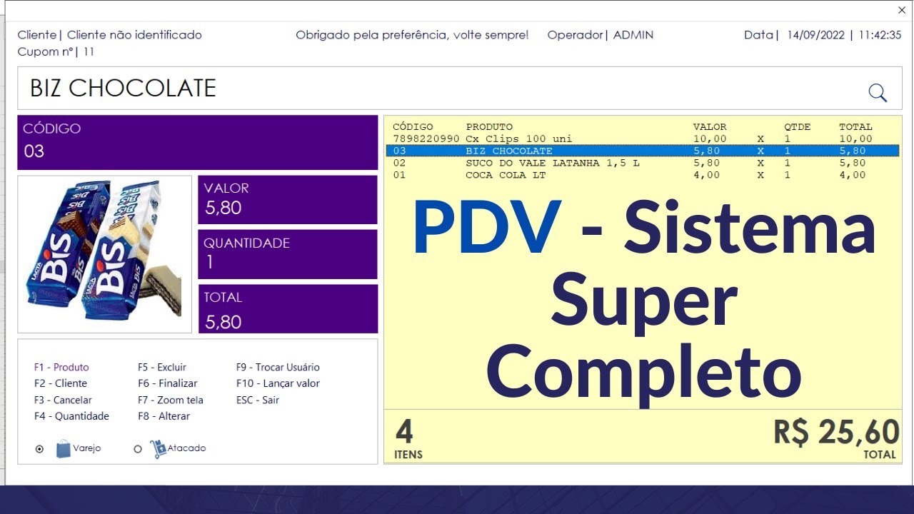 SISTEMA FRENTE DE CAIXA - PDV 4.0 PLUS - ATUALIZADO 2025 - YouTube