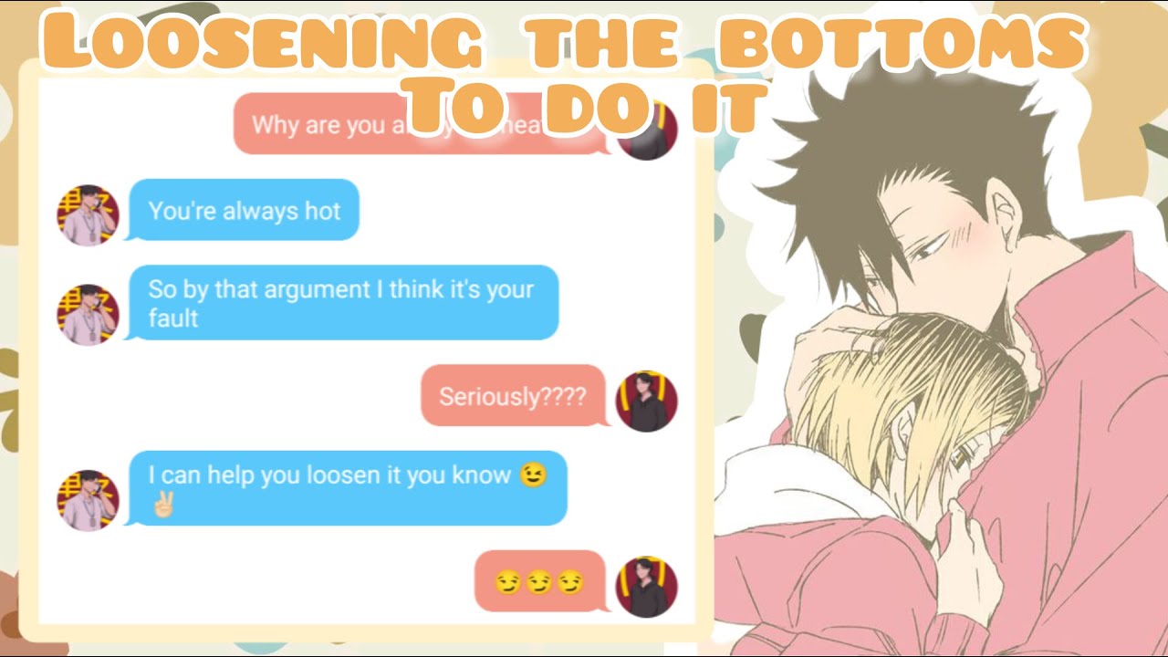 Haikyuu| Love Hotel and Loosening the Bottom for their own Pleasure ...