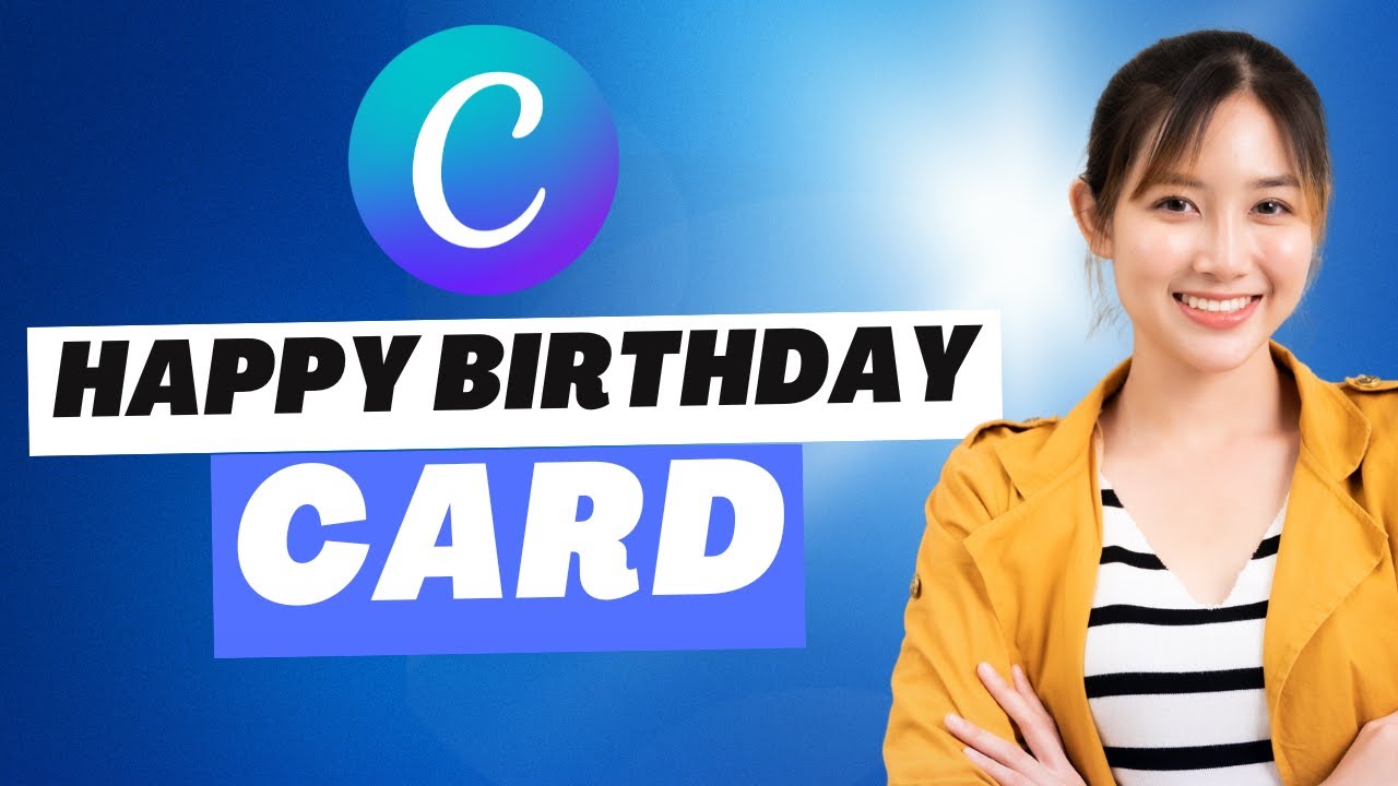 How I Create Birthday Card On Canva ( Step by Step ) - YouTube