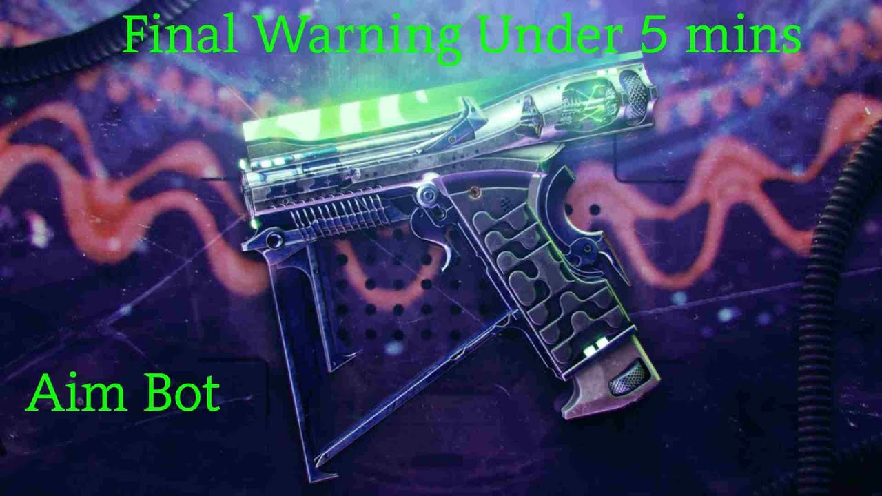 Destiny 2 How to get Final Warning - YouTube