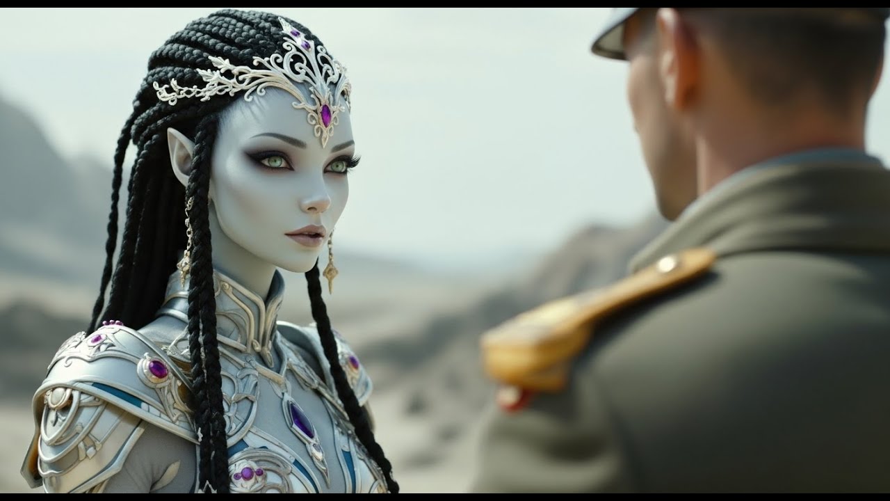 The alien princess realizes the soldier who won the war is her ...