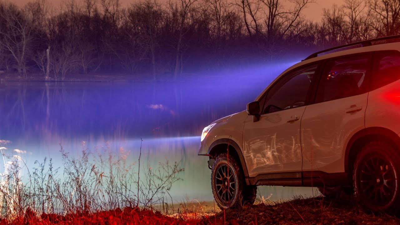 Magnetic Lightbar with High Beam Controlled Relay How To - YouTube