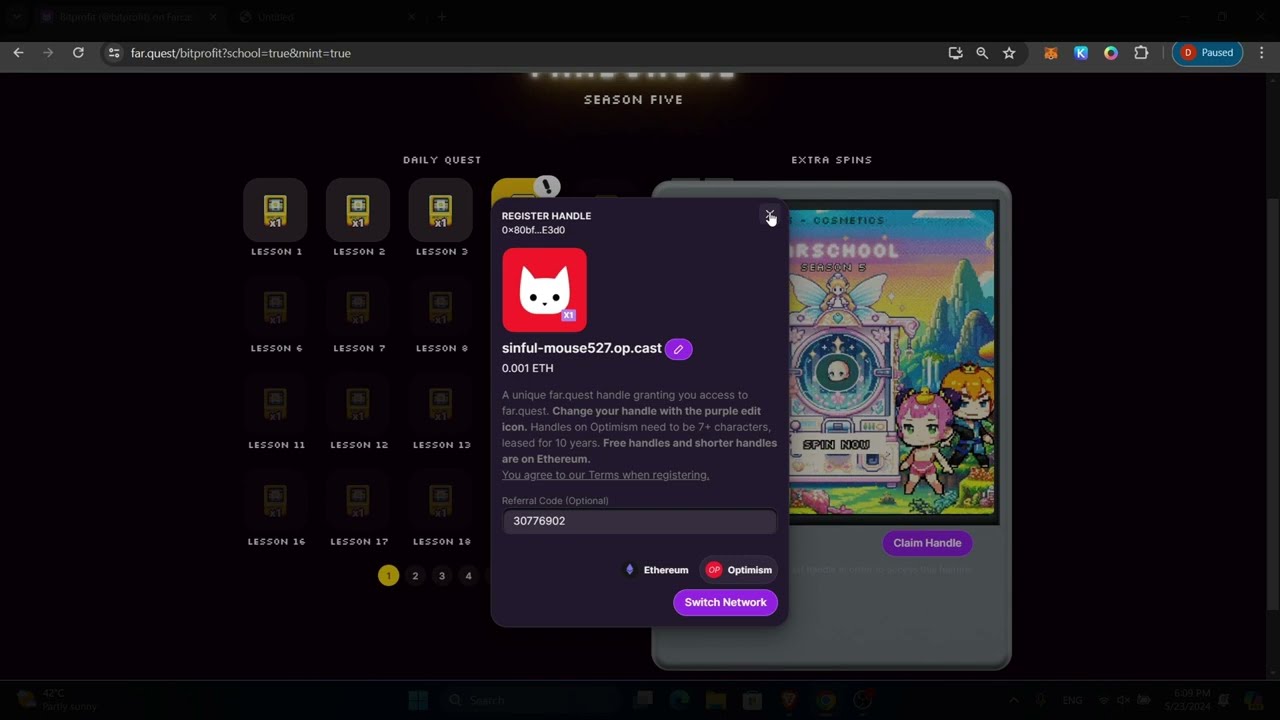 Farcaster Airdrop Complete Guide Part-2 | $180 M Funding, Easy $500 Profit, Farquest - YouTube