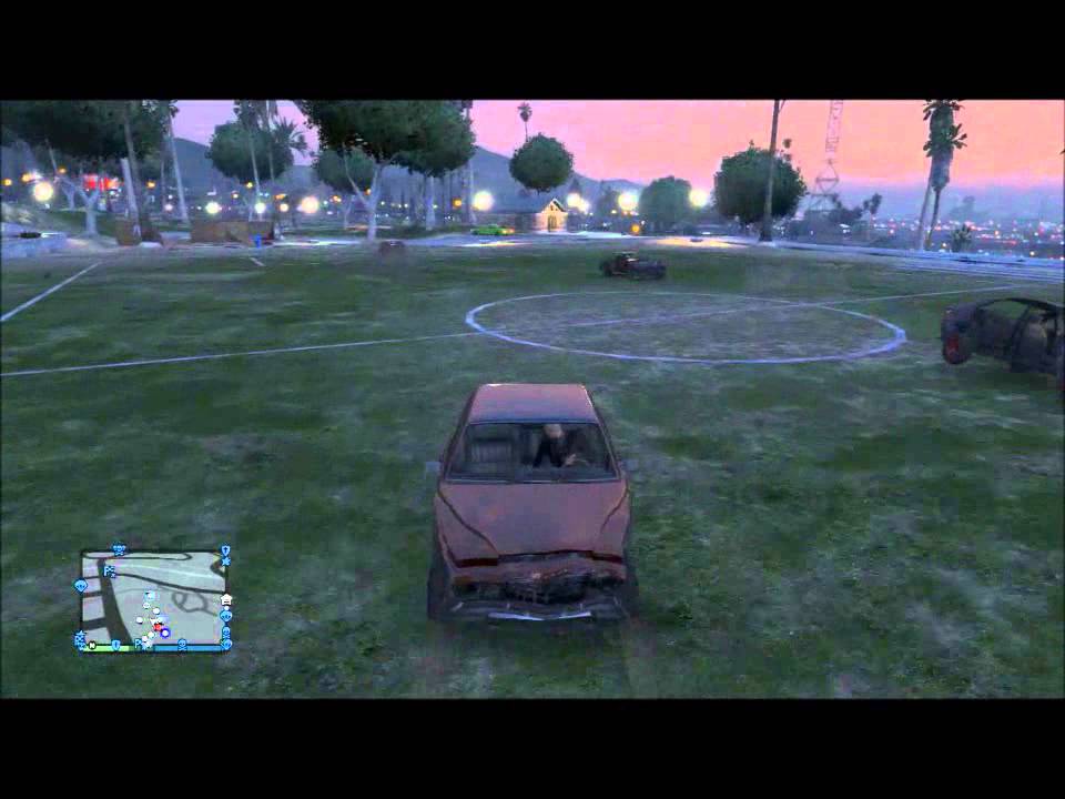 GTA V Demo Derby 26 10 13 Heat 2 part 2 - YouTube