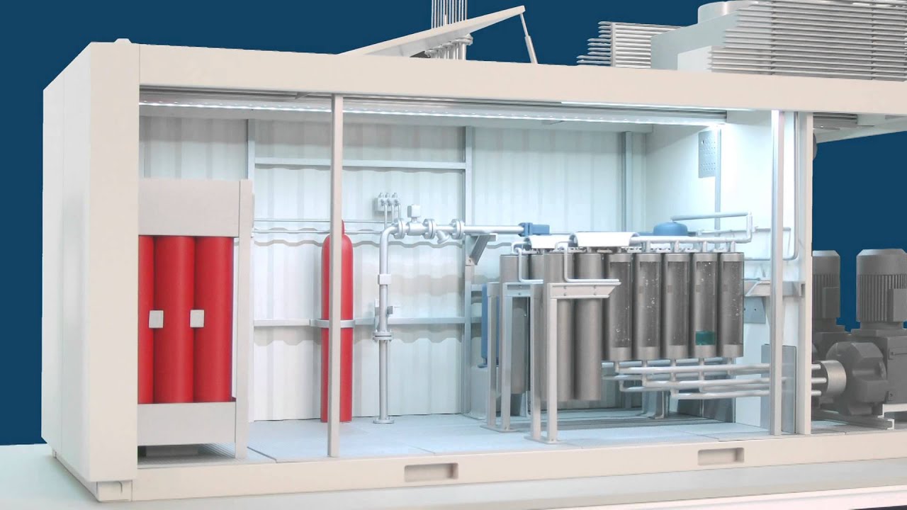 Linde Ionic Compressor System im Massstab 1:10 - YouTube