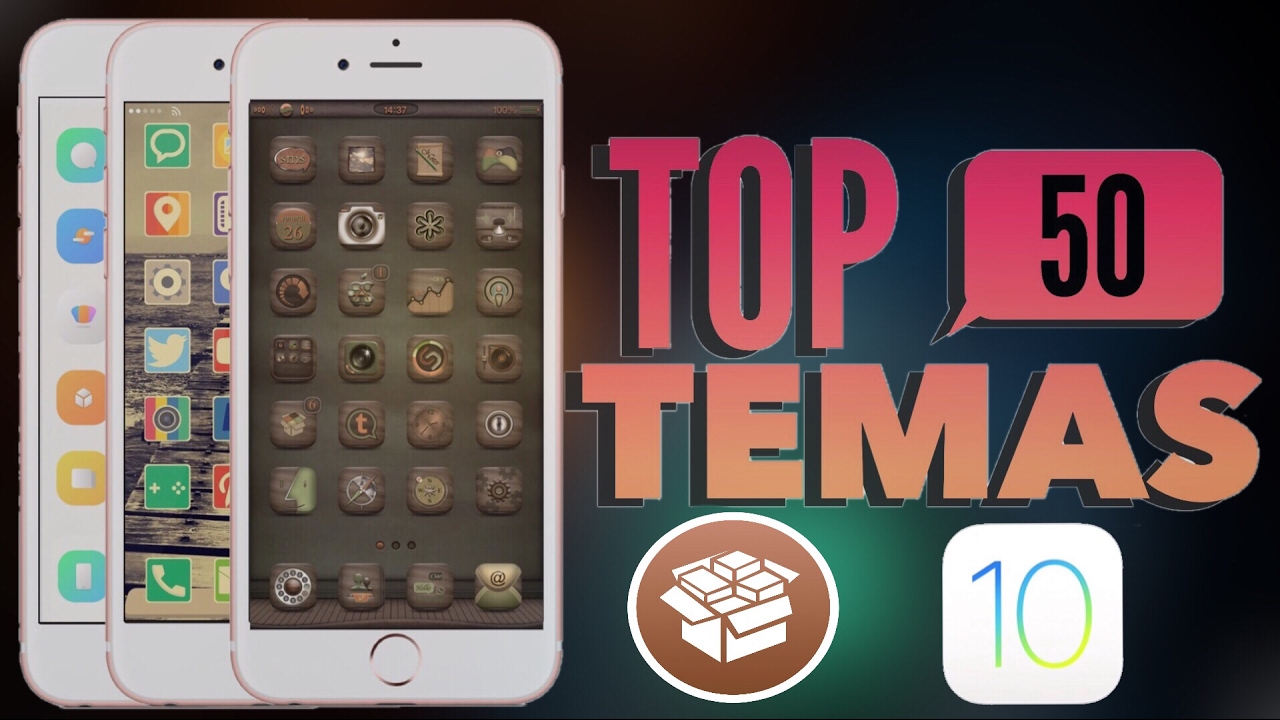 Top 50 temas para iphone actualizados para ios 10.2,encuentralos en ...