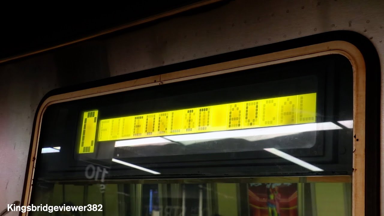 MTA New York City Subway: The C Train to Brooklyn at Cathedral Parkway ...